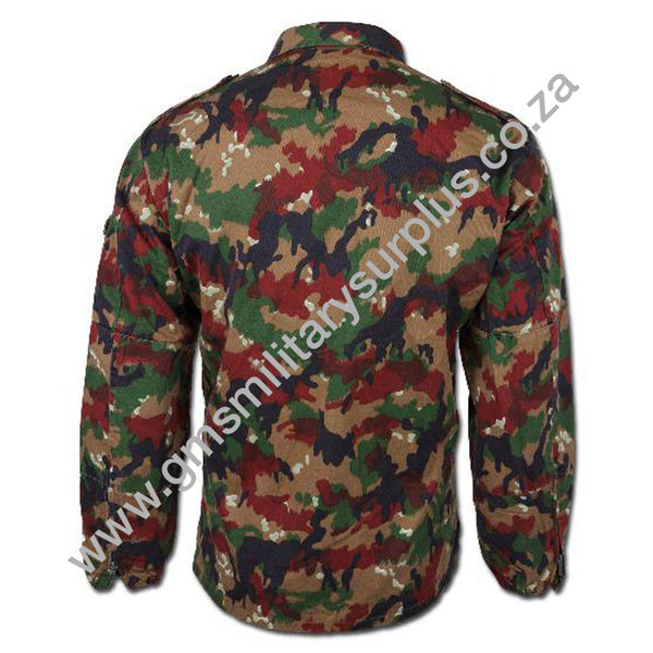 Swiss Camo M83 Field Jacket No Liner (Used) | GMS
